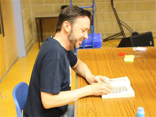 Author Steve Cole Visits STRS | Sir Thomas Rich's Grammar School ...